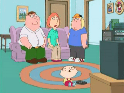Family guy Stewie Singing Mr. Belvedere on Make a GIF