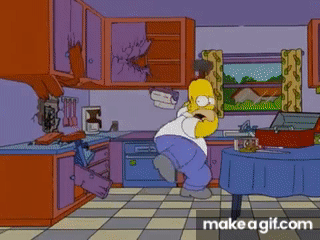 HOMER SIMPSON: "Now to do the exact same thing again!" on Make a GIF
