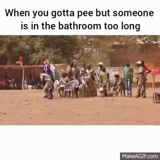 The Pee Dance on Make a GIF