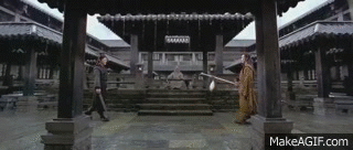 [1080p] Hero (2004) Jet Li vs. Donnie Yen - Chess Courtyard fight on ...