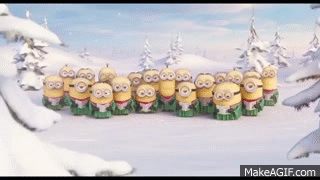 Minions Christmas Gif Of Merry Christmas Minions Wallpapers