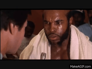 Rocky 3 - Mr. T - I pity the fool on Make a GIF