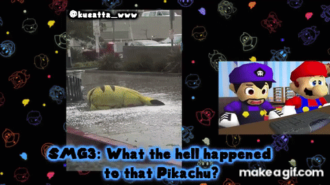 Mario Reacts To Nintendo Memes 15 ft. SMG3 on Make a GIF