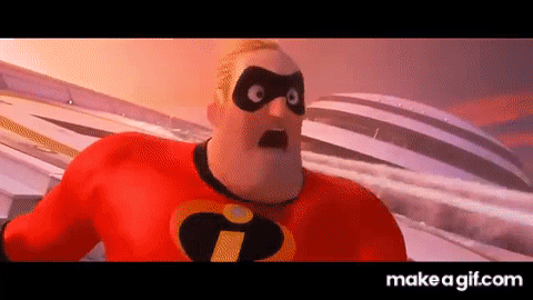 Incredibles 2 - Best of Frozone on Make a GIF
