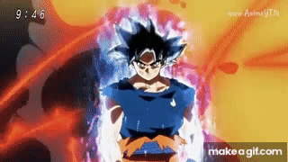 Toppo le tira el Justice Flash a Goku y este lo camina | Dragon Ball ...