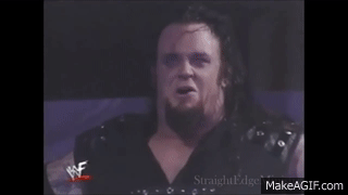 WWF Stone Cold Steve Austin Ties The Undertaker On His Symbol on Make a GIF