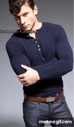 Cashmere Tee Shirts For Men on Make a GIF