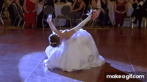 Debutante Dress Curtsey on Make a GIF