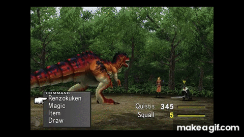 Renzokuken Limit Break on Make a GIF