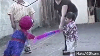 Spider-man Pinata (FULL) on Make a GIF