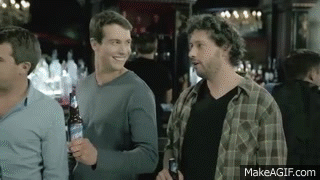 Labatt Blue Light Commercial "Better Ex" on Make a GIF