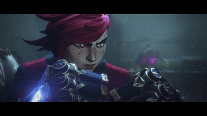 ARCANE: Jayce x Vi - Fight Scene [4k] 5.1 on Make a GIF