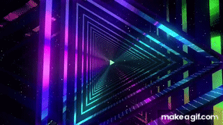 Abstract Tunnel VJ Motion Background || Neon Light Tunnel Free VJ Loops ...