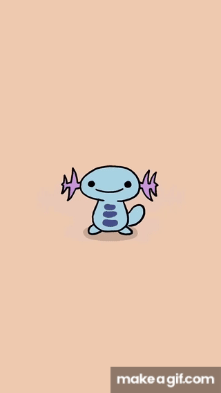 high effort wooper animation #animation #wooper #pokemon on Make a GIF