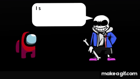 Mini Crewmate Kills Undertale Last Breath: Phase 3 | Among Us on Make a GIF