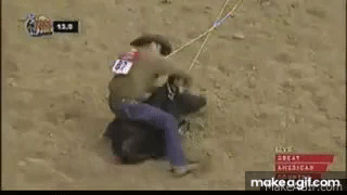 Calf rope on Make a GIF