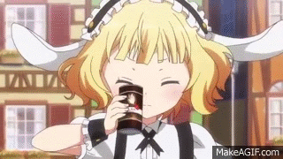 Gochuumon wa Usagi Desu ka 2 Opening / ご注文はうさぎですか？？OP on Make a GIF