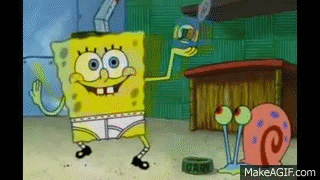 Spongebob Missing Gary Gif