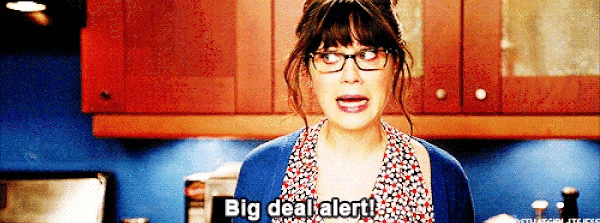 New Girl Big Deal Alert on Make a GIF
