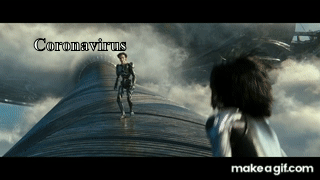 Hugo's Death...Alita Battle Angel [4K] on Make a GIF