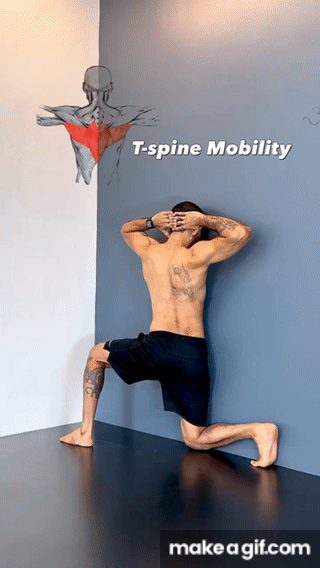 T-spine Mobility | Thoracic Mobility on Make a GIF