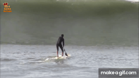 People Slammed By Massive Waves 4 on Make a GIF