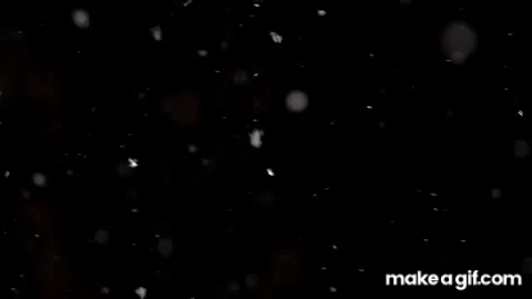 Snow effect overlay black screen for videos ⚡⚡ on Make a GIF
