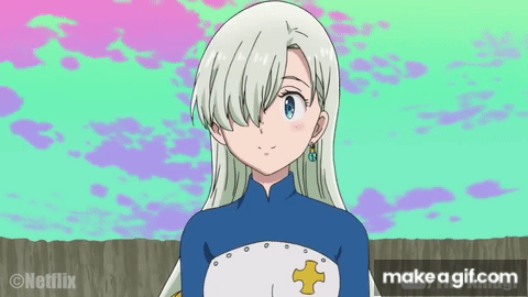 The Seven Deadly Sins Screenshot - Elizabeth Liones' Happy Smile on ...