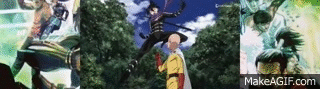 One Punch Man - Saitama vs Sonic : Full Fight HD on Make a GIF
