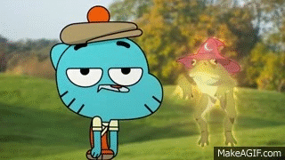 The Amazing World of Gumball | Magic Frog | Cartoon Network on Make a GIF