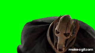 General Grievous [MEME GREEN SCREEN] Free to use on Make a GIF
