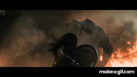 FIGHT with DOOMSDAY [Part 3] Batman v Superman [4k, HDR] on Make a GIF