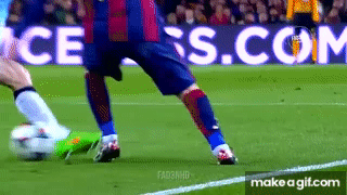 Lionel Messi - 100 Magical Dribbling Skills on Make a GIF