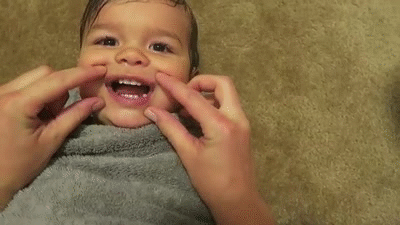 PERFECT BABY TEETH!! on Make a GIF