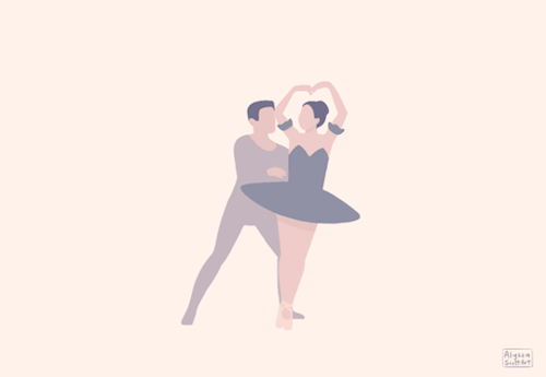 iwontdancenetwork: Some beautifully drawn Dance Animation! on Make a GIF