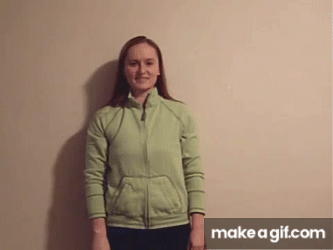 How to sign Poop - ASL Vocabulary Series on Make a GIF