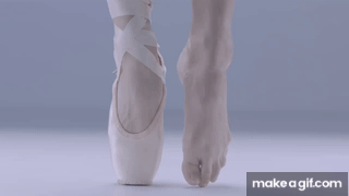 Pointed toes on Make a GIF