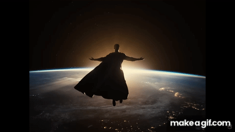 superman on Make a GIF