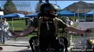 Future Solders - Raytheon Exoskeleton Army Robotics Suit on Make a GIF