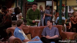 Friends - We were on a break! [1080p] on Make a GIF