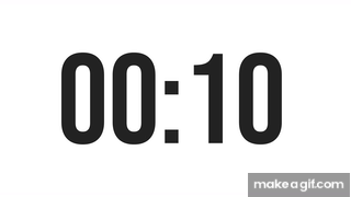 10 Seconds Countdown Timer on Make a GIF