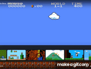 Super Mario Bros on Make a GIF