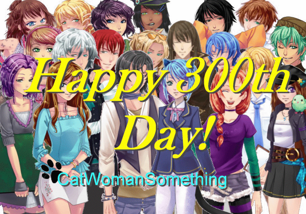 happy 300th day catwomansomething on Make a GIF