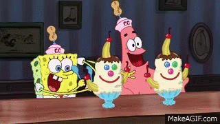 spongebob movie goofy goober HD on Make a GIF
