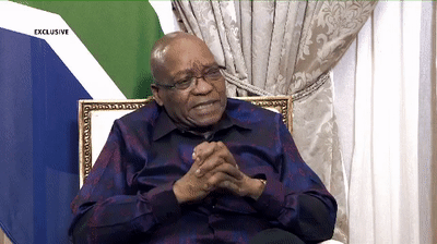 President Jacob Zuma on ANN7 #StraightTalk on Make a GIF