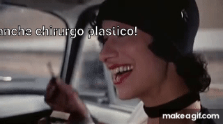 Fantozzi (1975) - Signorina Silvani: "Ah... anche Poeta!" on Make a GIF
