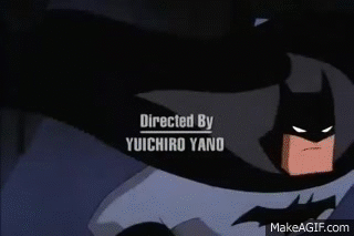 Batman, Robin, and Nightwing Running from the Cops on Make a GIF