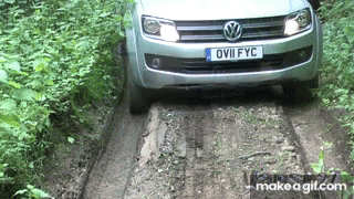 Volkswagen Amarok 2011 - First Drive on Make a GIF