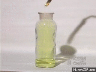 Reaction of Chlorine and Iron on Make a GIF