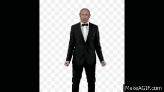 Vladimir Putin dance on Make a GIF